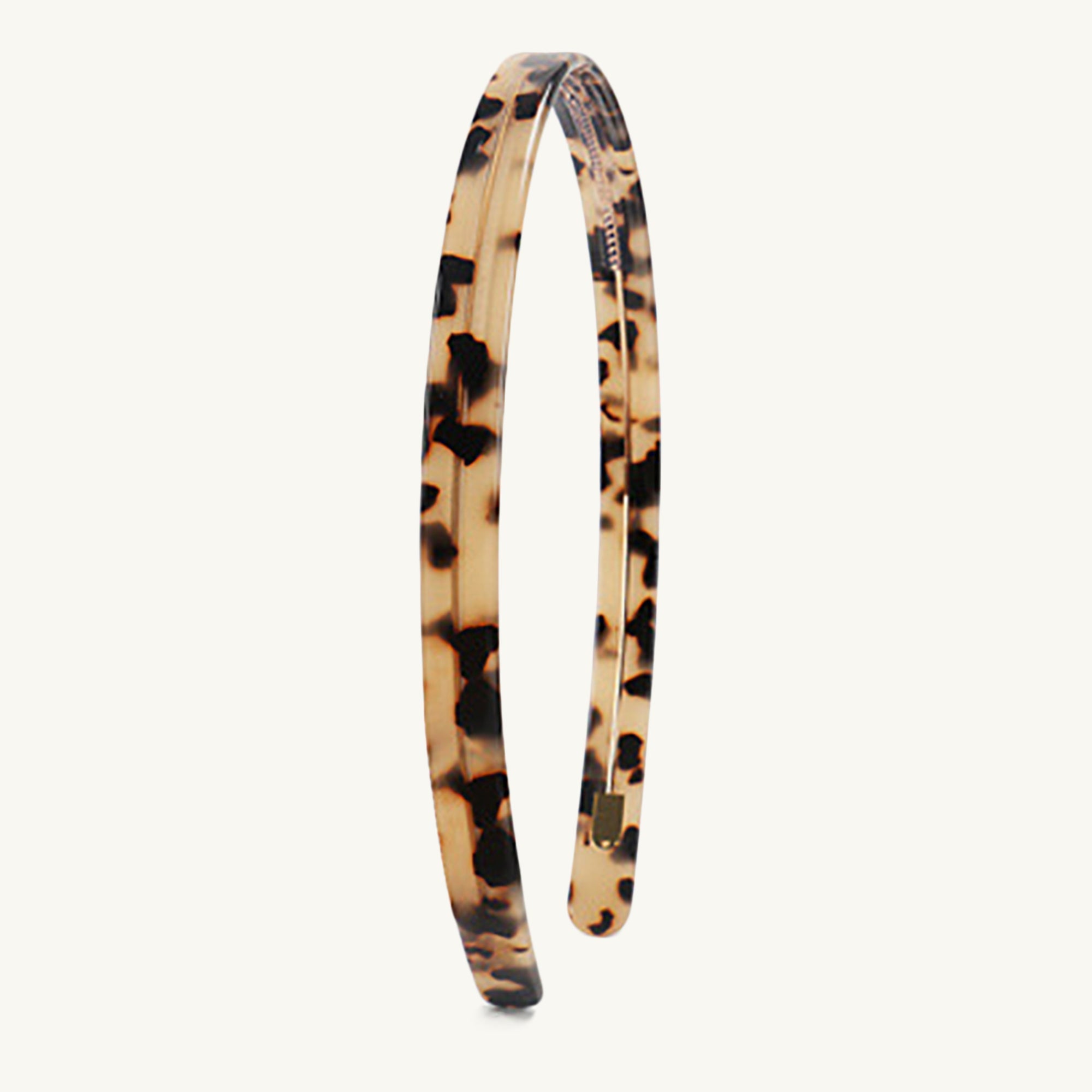 Light Tortoiseshell 1cm French Headband