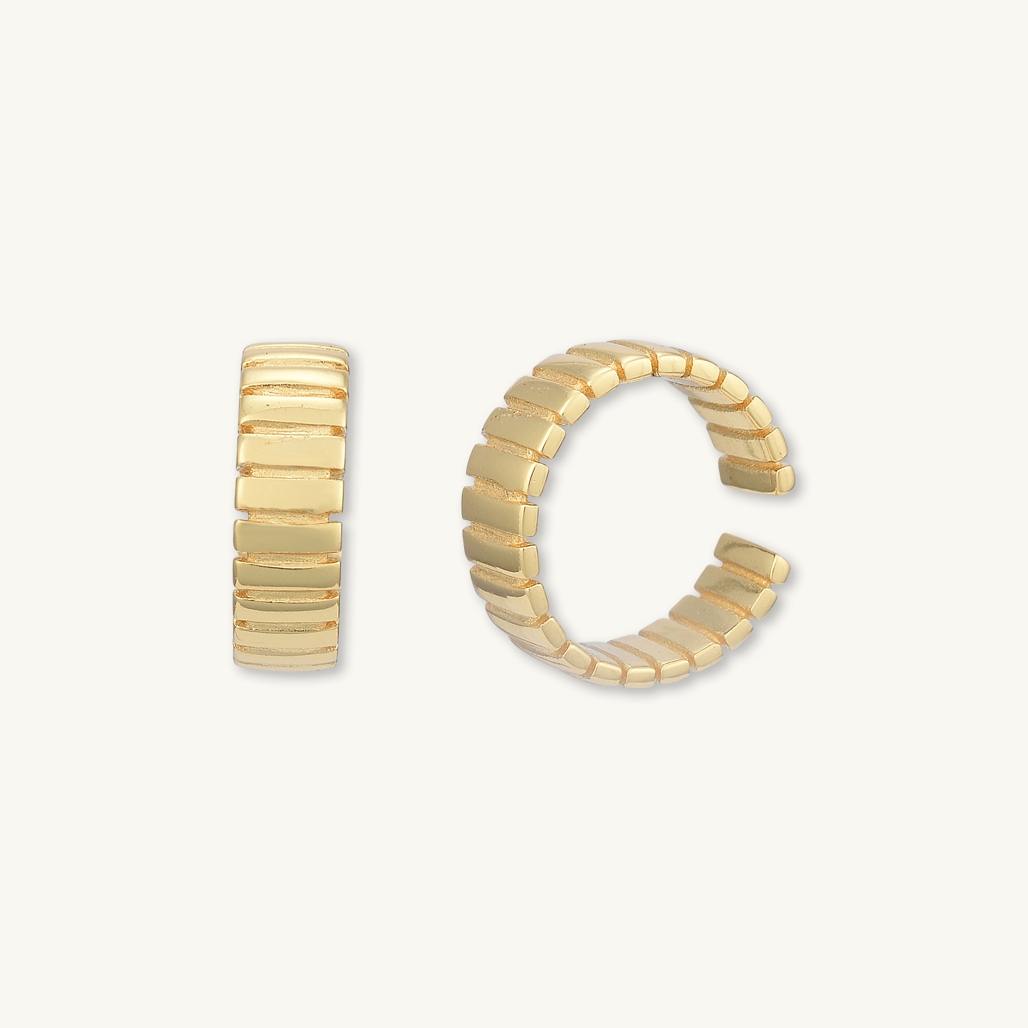 Ridges Ear Cuff Earrings